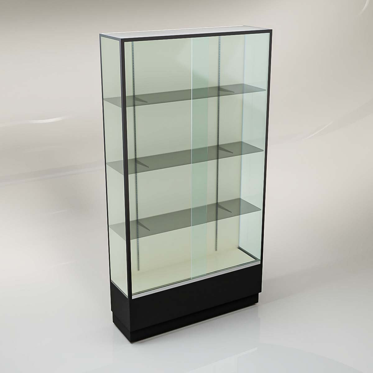 BLACK EXTRA VISION WALL CASE 48"L x 20"D x 72"H – Wholesale Store ...