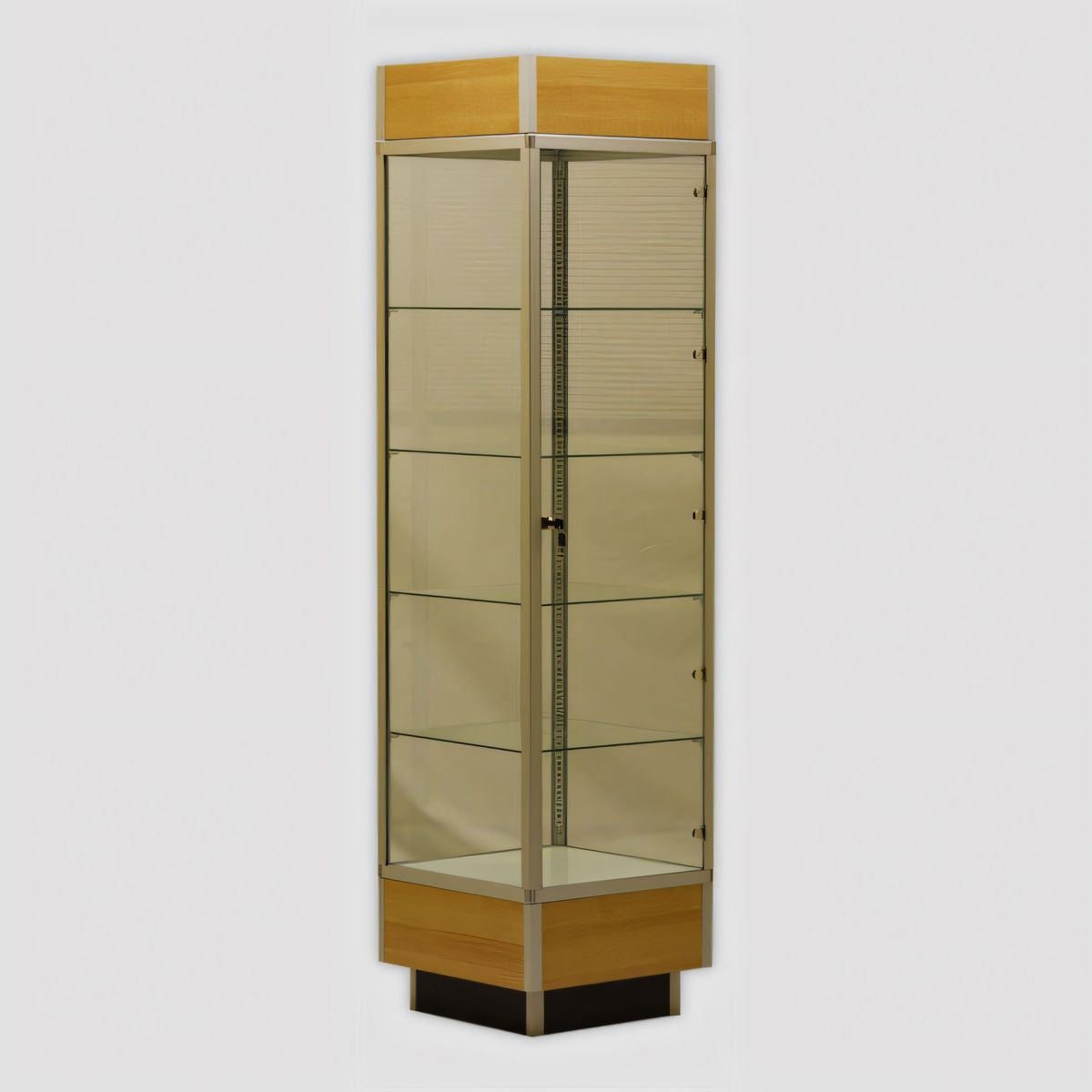 Display Towercase 20''L x 20''W x 78''H – Wholesale Store Fixture ...