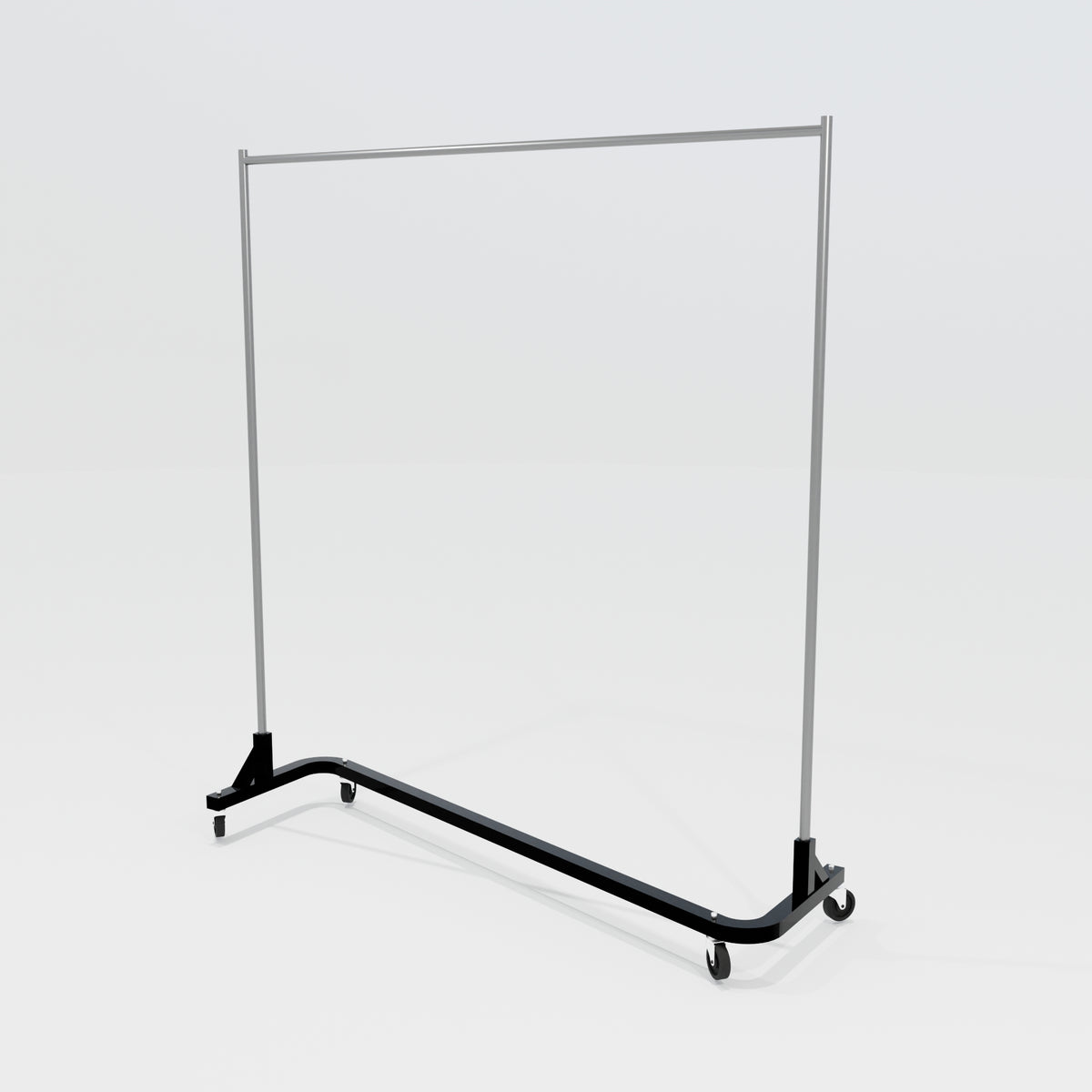 “Z” Rolling Garment Rack – Wholesale Store Fixture & Fine Carpentry