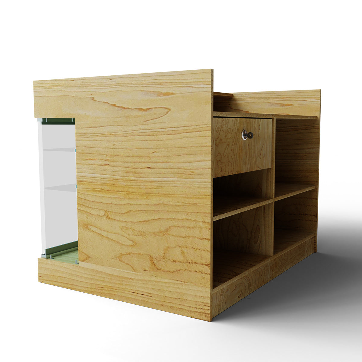 MAPLE LEDGETOP COUNTER – Wholesale Store Fixture & Fine Carpentry