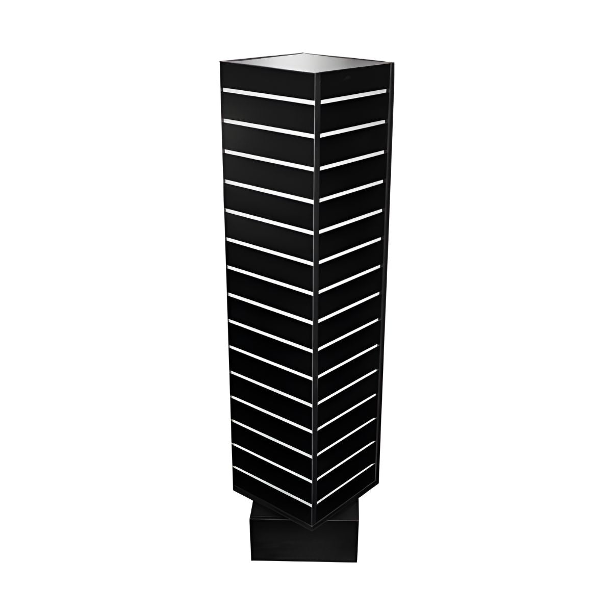 12″ Slatwall Rotating Display Black – Wholesale Store Fixture & Fine ...