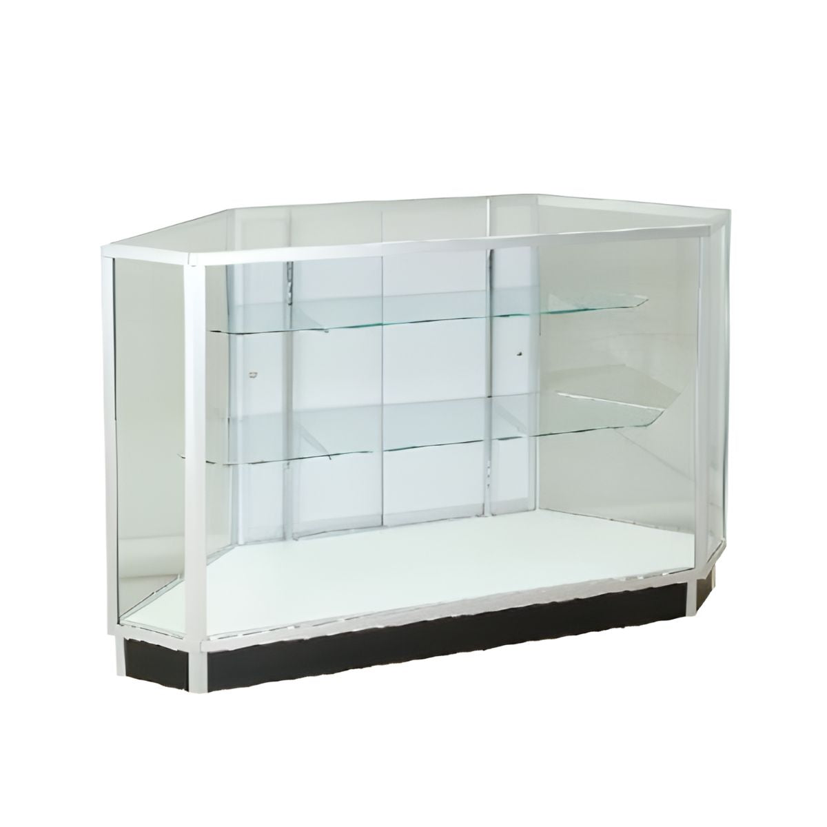 SILVER CORNER 60"(L) x 20"(W) x 38"(H) – Wholesale Store Fixture & Fine ...