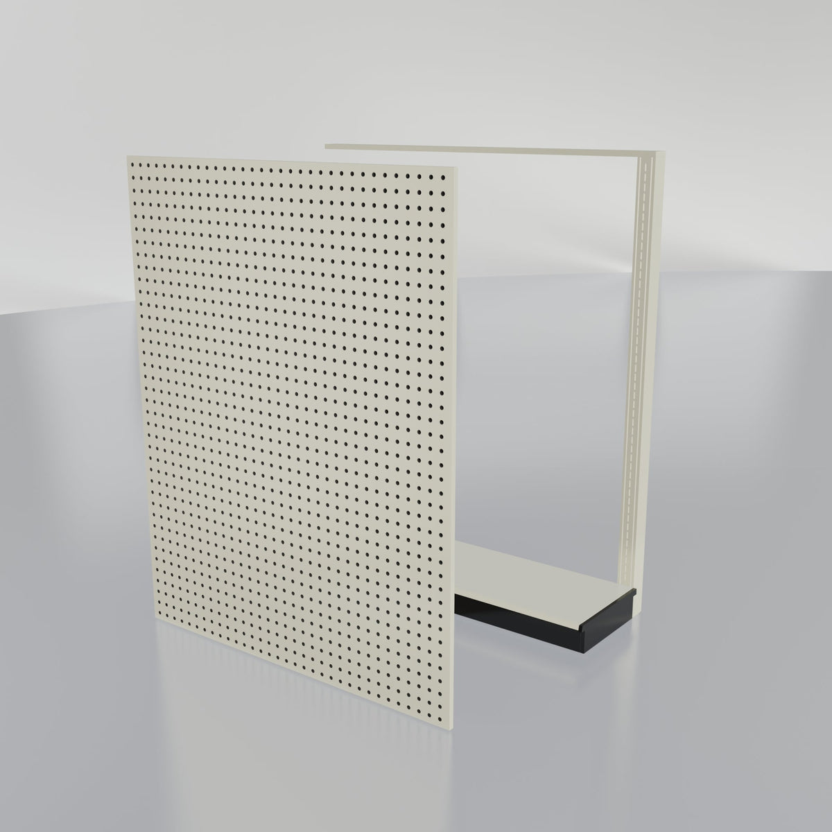 Lozier Gondola Wall Display Starter, platinum 48W 54H 13D – Wholesale ...