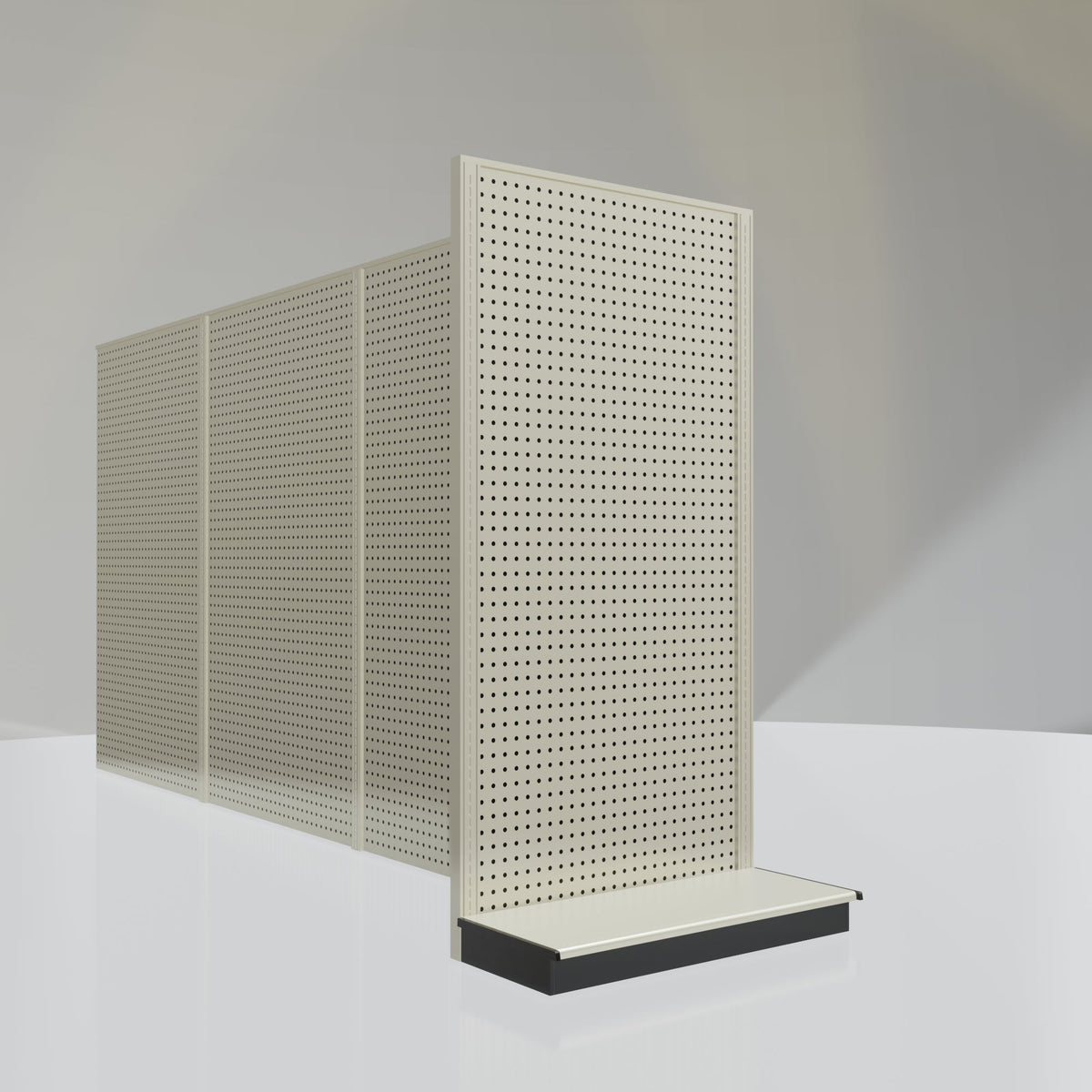 Lozier Shelving End Cap Unit, Platinum 36W 72H 16D – Wholesale Store ...