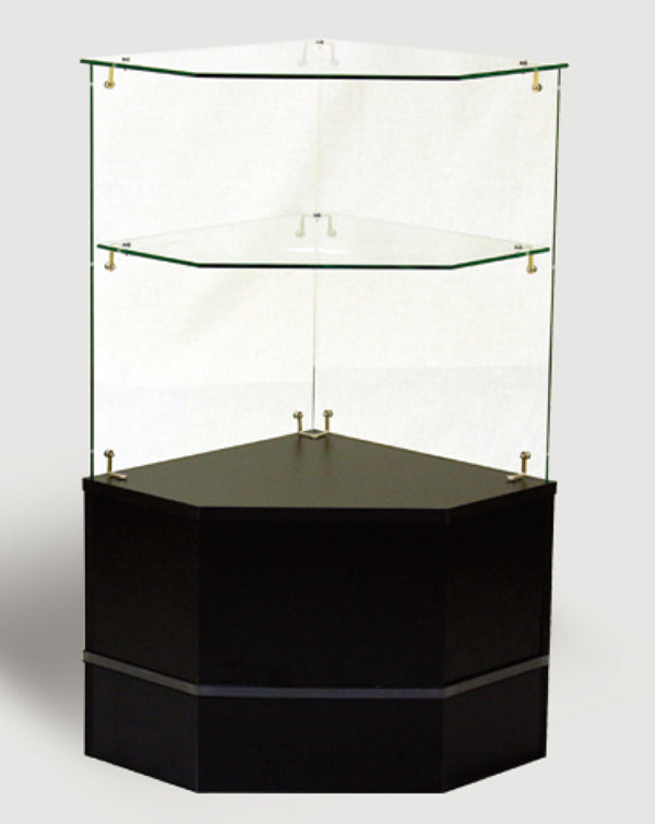 Half Vision Pentagon Corner Case 18'' Square x 38''H – Wholesale Store ...